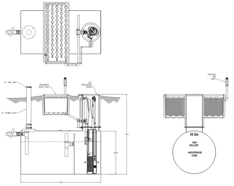Residential AdvanTex® - Anchorage Tank