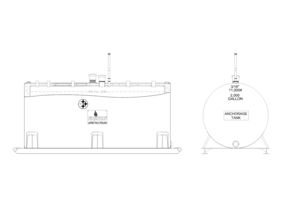 Double Wall Fireguard® Tanks - Anchorage Tank