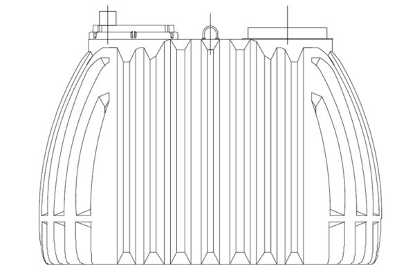 DEC Approved Lift Station Polyethylene Tanks - Anchorage Tank